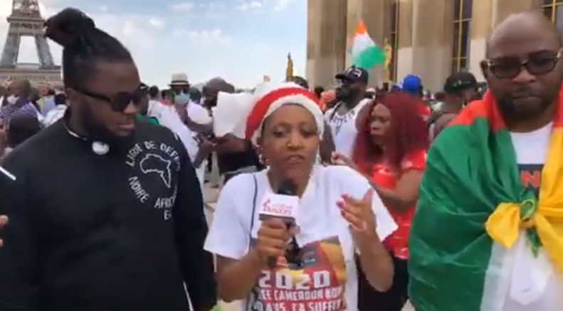 Troisième Mandat De Ouattara Manifestation De La Diaspora En France